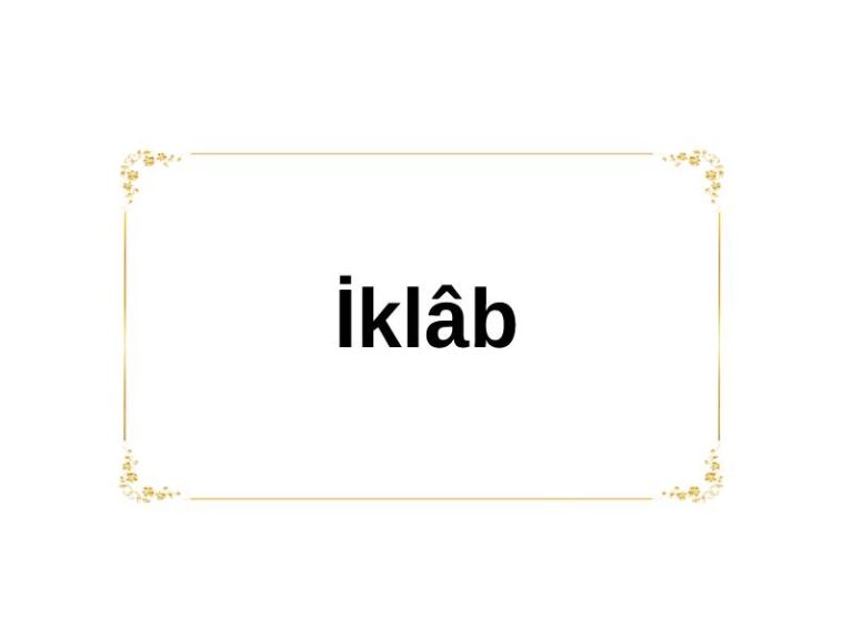 İklâb
