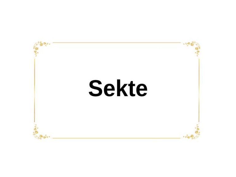 Sekte – Koca Tecvid